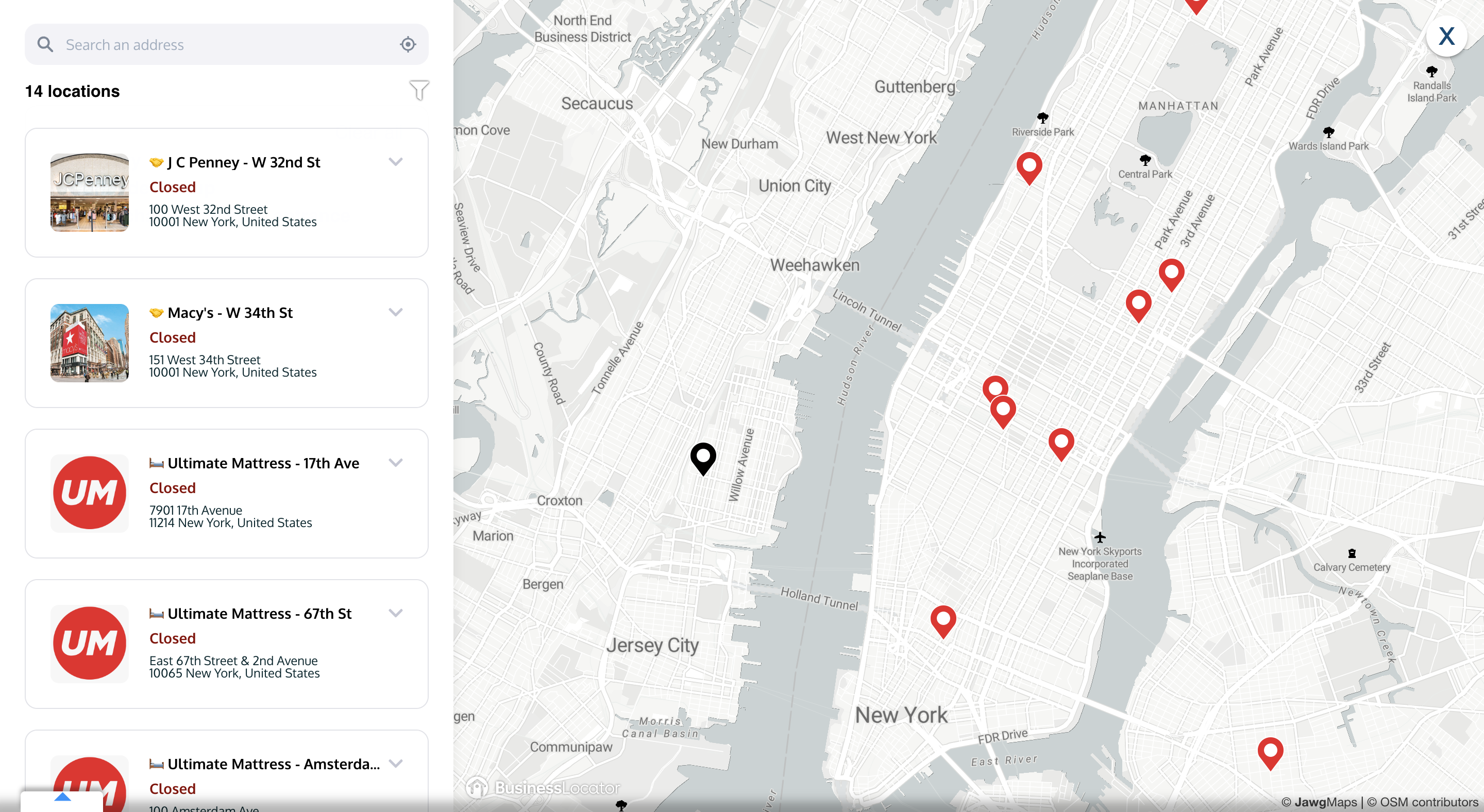 The store locator, the ideal tool for listing your resellers